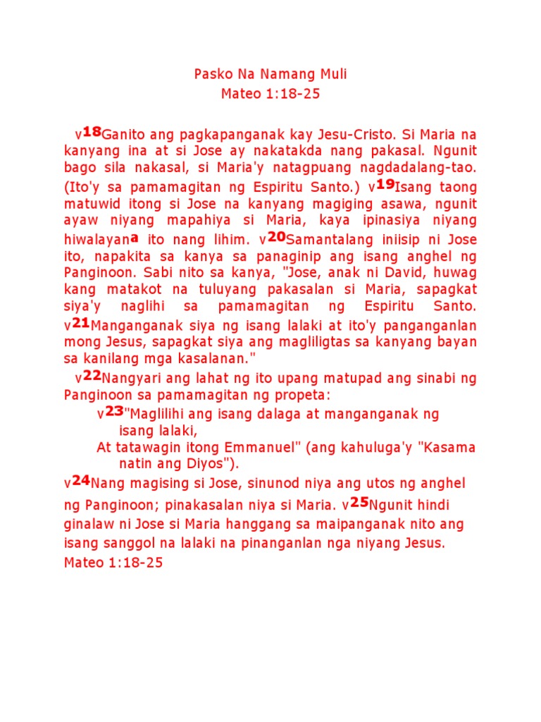 Pasko Na Namang Muli | PDF