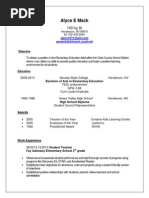 Resume | PDF | Microsoft Office | Schools