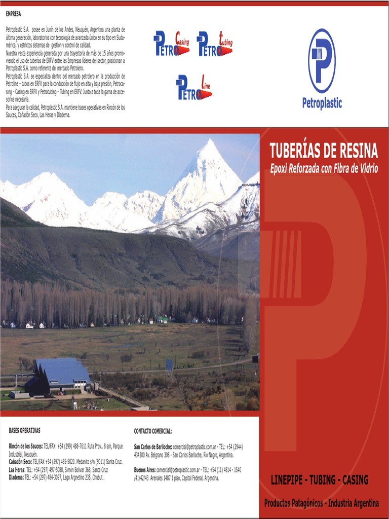 Tuberías ERFV para la Industria Petrolera | PDF | Acero | Corrosión