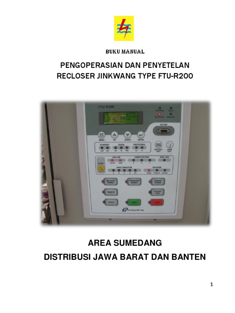 CARA Pengoperasian JinKwang REC R200 | PDF