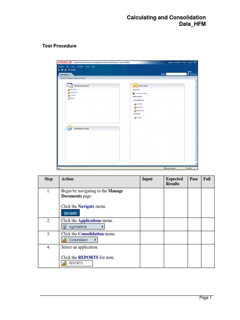 Calculating and Consolidating Data | PDF | Dialog Box | Menu (Computing)