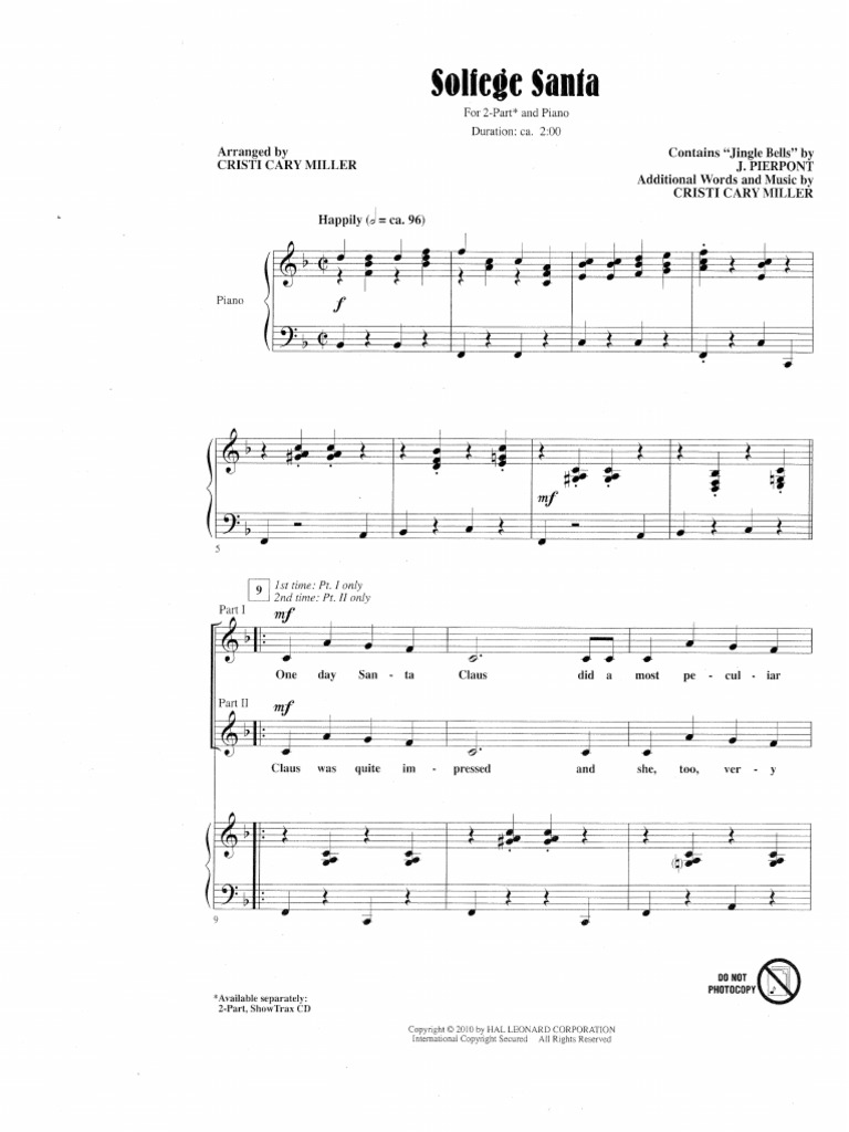 Solfege Santa | PDF