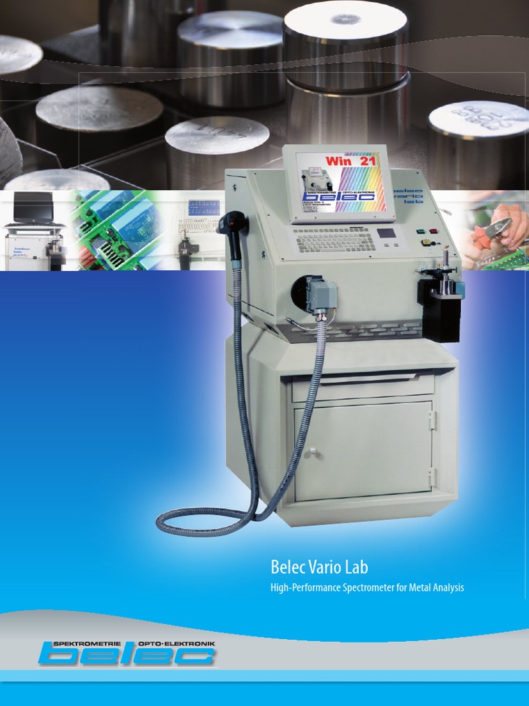 Belec Vario Lab: High-Performance Spectrometer For Metal Analysis | PDF ...