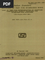 IS 2720 Part 8 | PDF