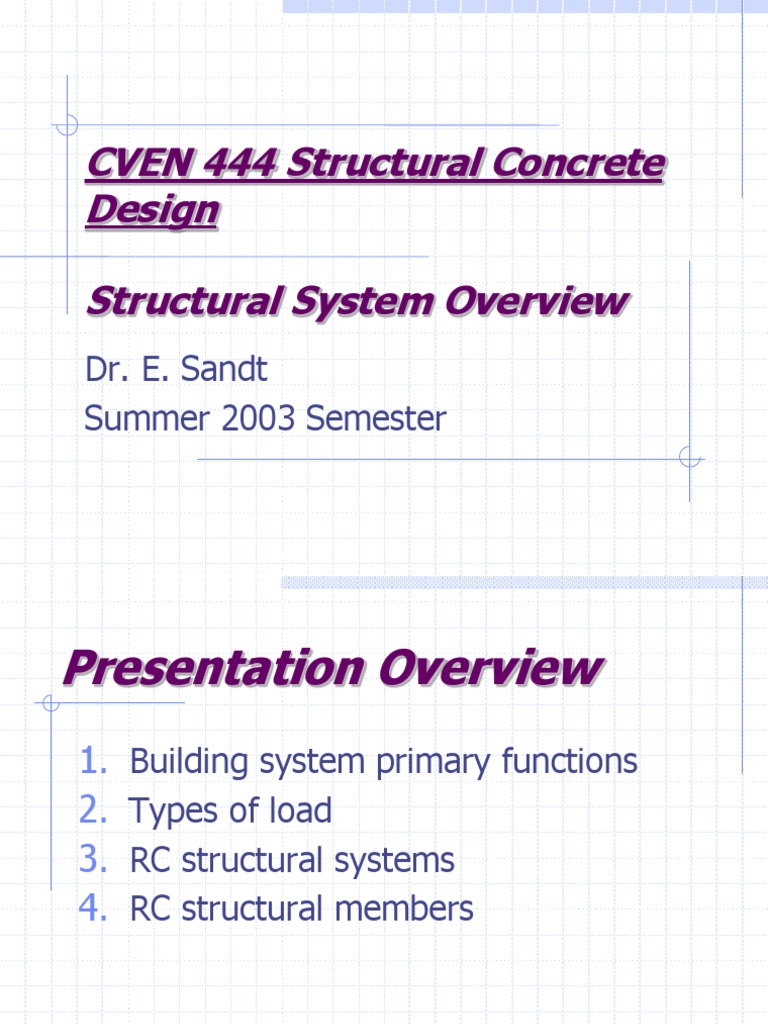Structural System Overview | PDF