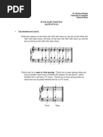 Part Writing Rules SATB | PDF | Chord (Music) | Elements Of Music