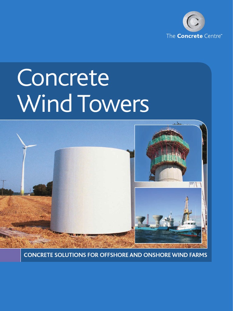 Concrete Wind Towers 05 | PDF | Wind Power | Wind Turbine