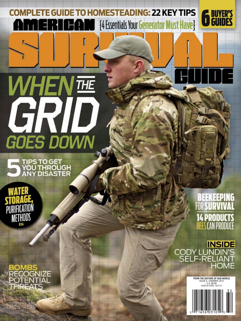 American Survival Guide Issue 5 | PDF | Honey Bee | Beehive