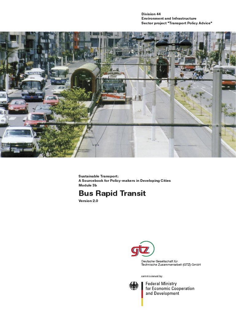 BRT Manual | PDF | Public Transport | Bus