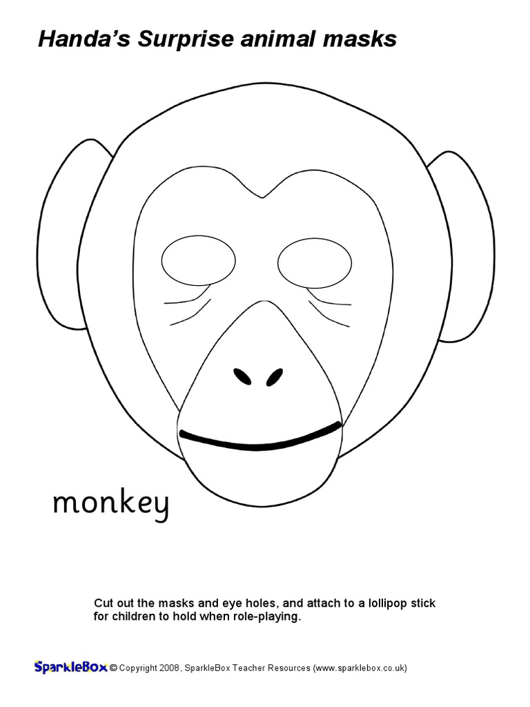 Handa's Surprise Masks B W | PDF