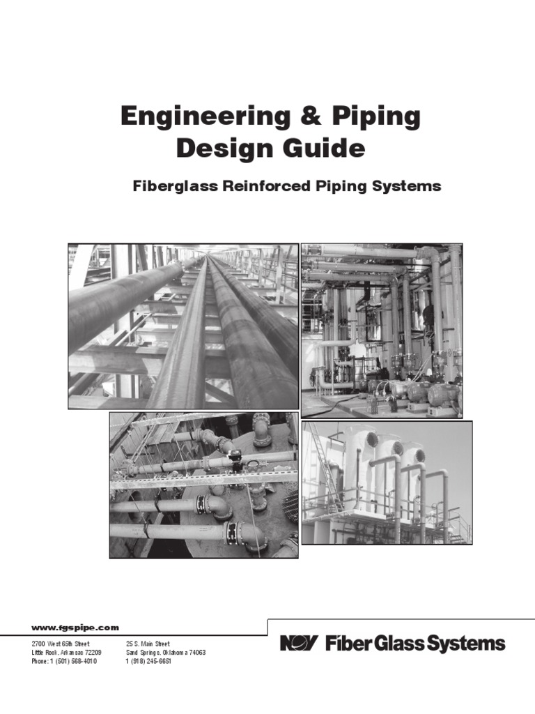 Fiberglass Piping Engineering Design Manual | PDF | Reynolds Number ...
