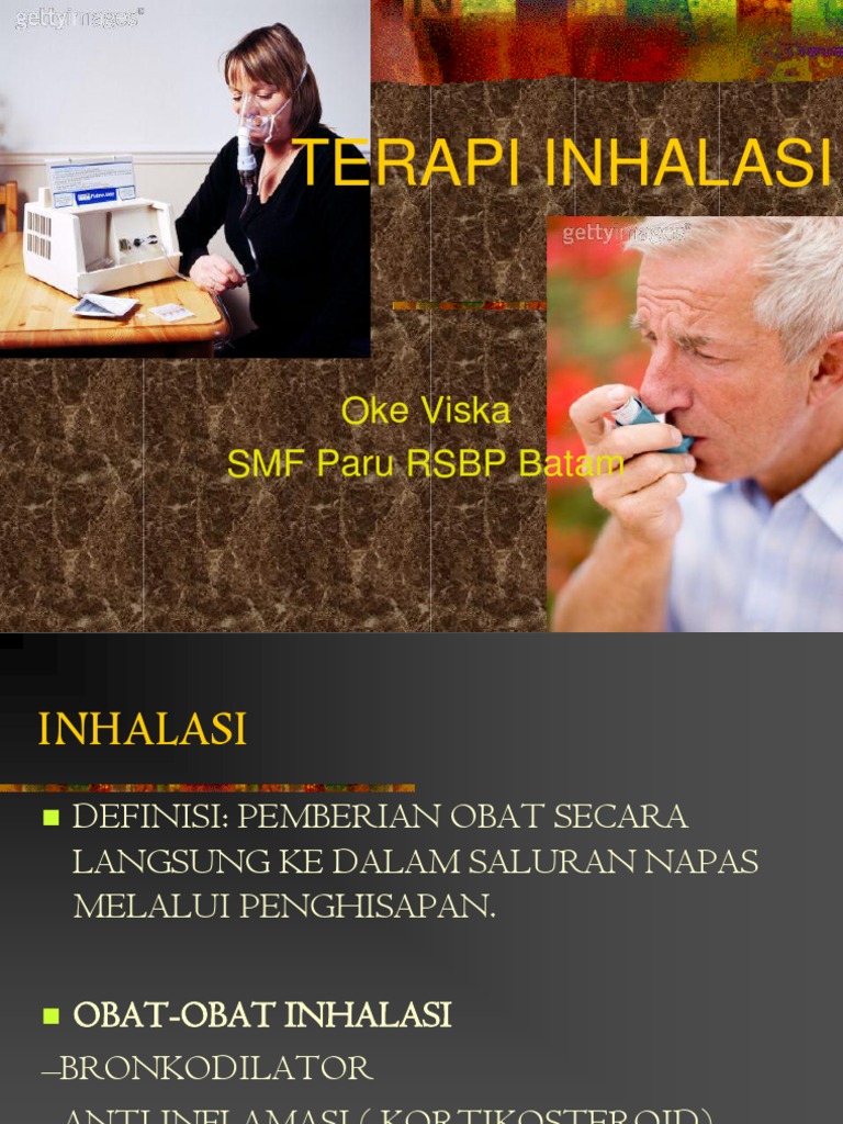Terapi Inhalasi | PDF