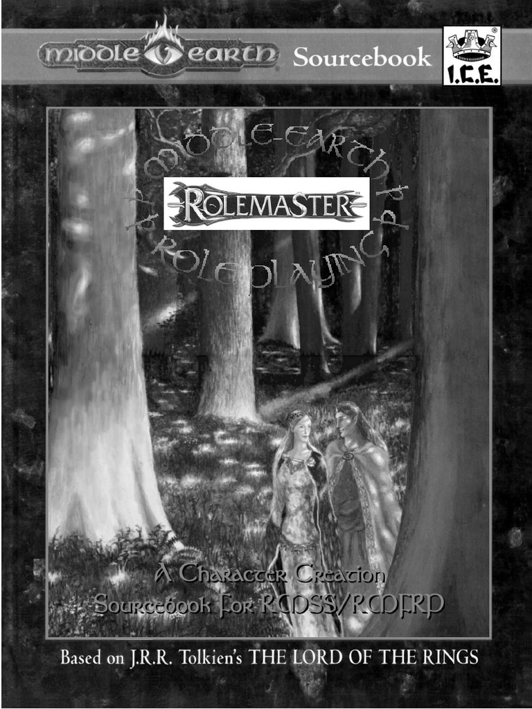 Rolemaster Merp v1-52 | PDF | Elf (Middle Earth) | Dwarf (Middle Earth)