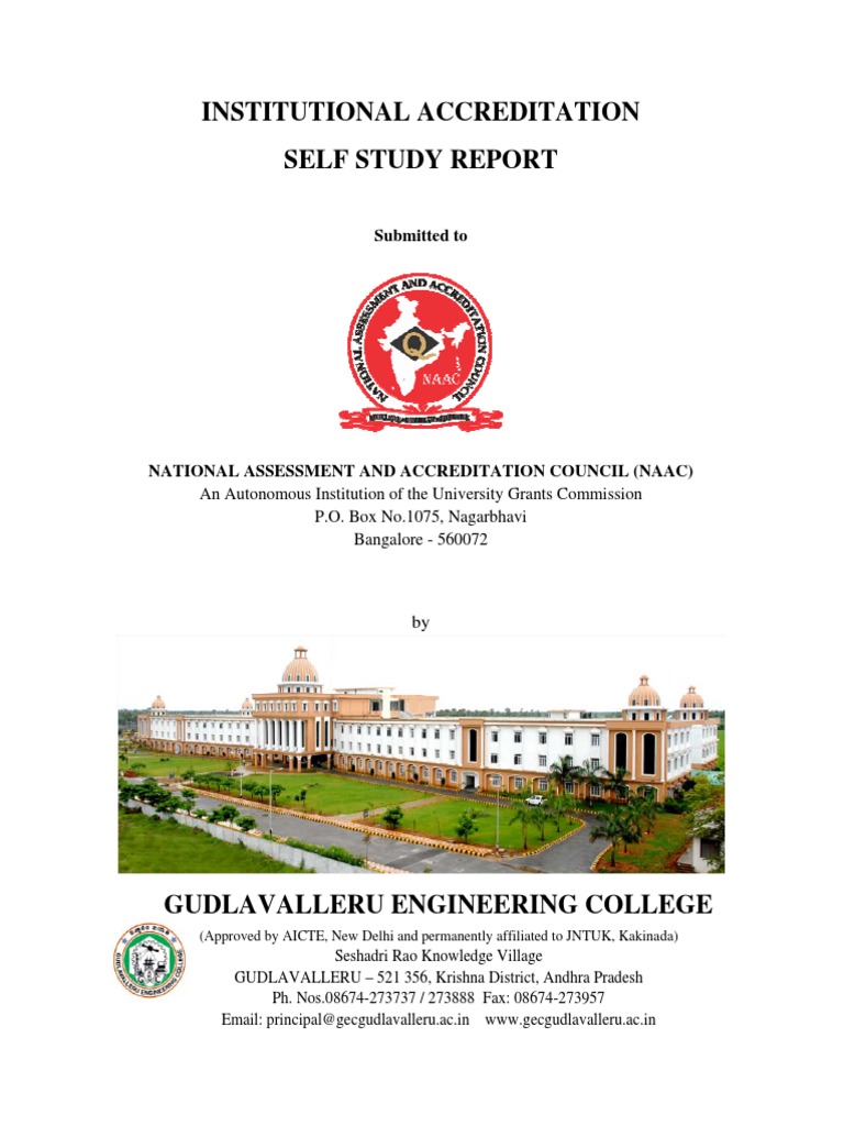 NAAC - SSR Application 09-10-2013 | PDF | Curriculum | Science And ...