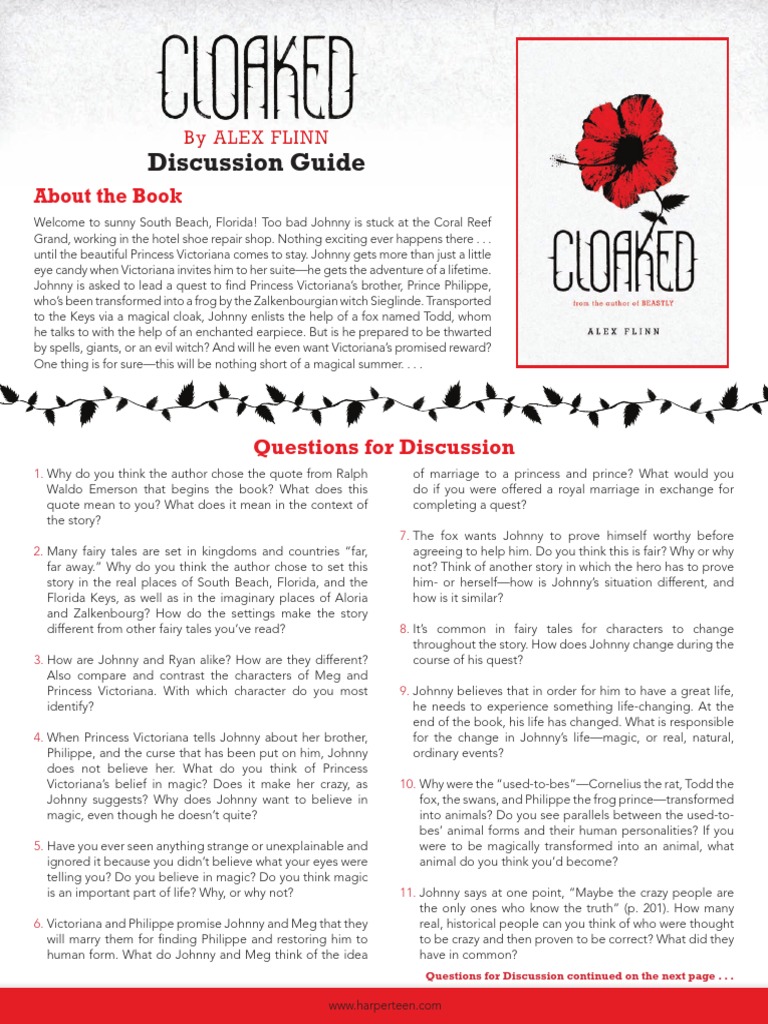 CLOAKED: Book Club Guide | PDF