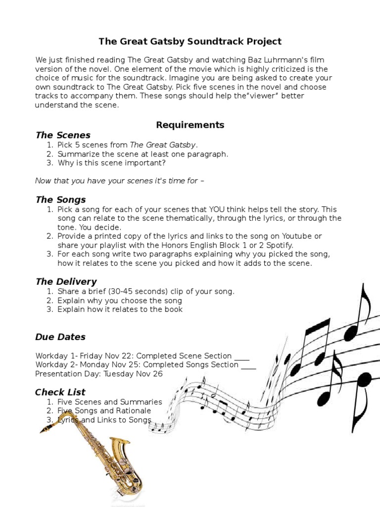 The Soundtrack Project | PDF