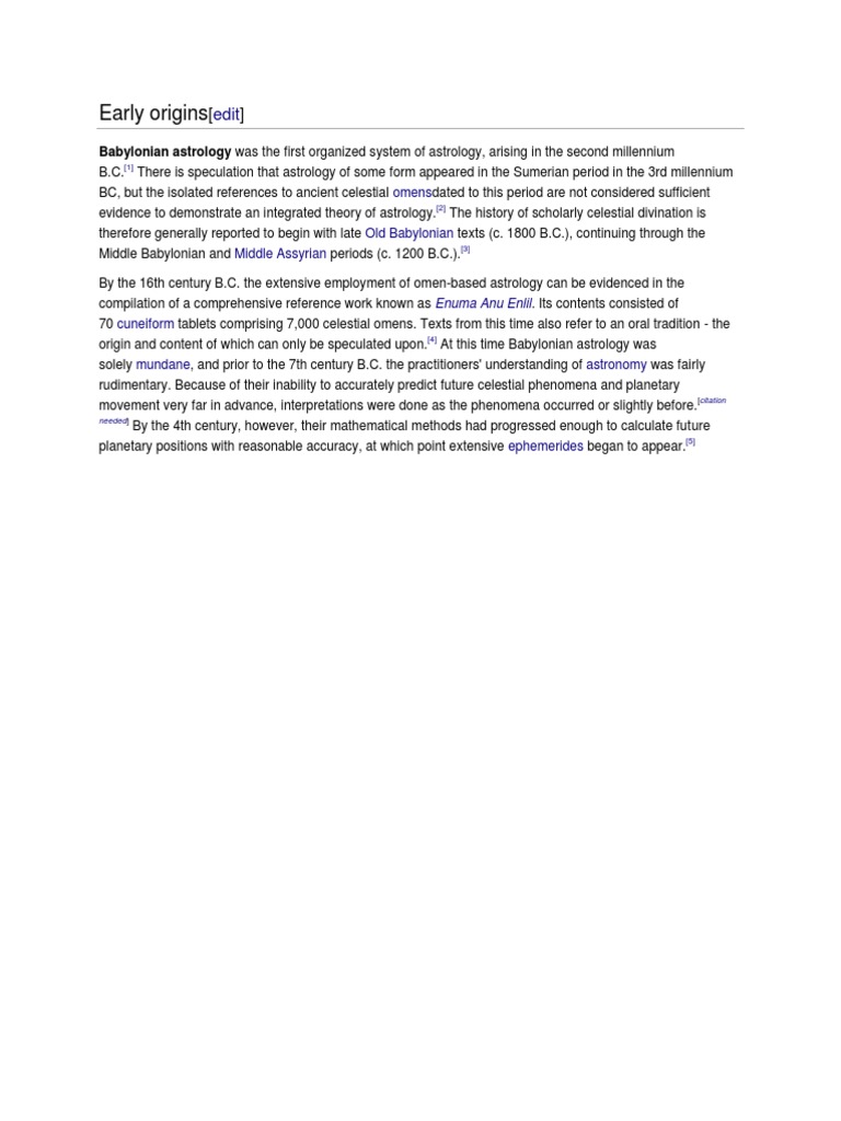 Early Origins Pdf History