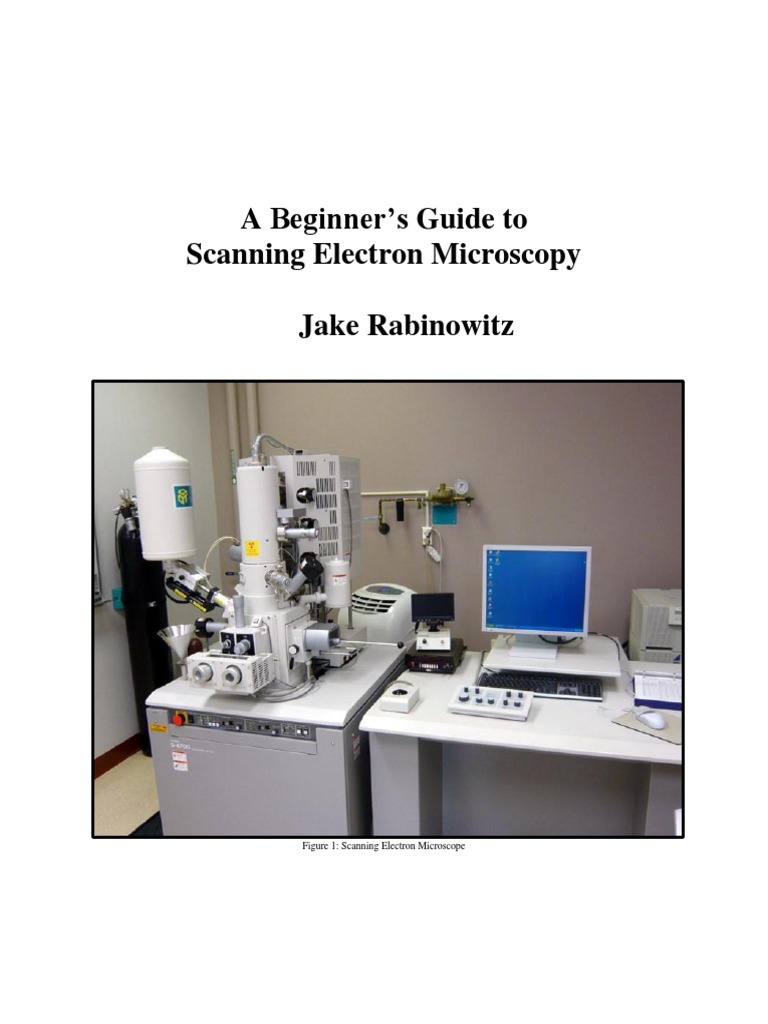 Sem Guide | PDF | Scanning Electron Microscope | Microscope