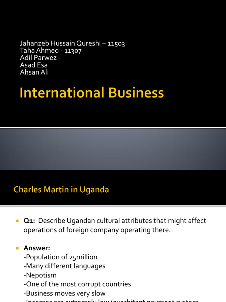 International Business (Case Studies) | Download Free PDF | Foreign ...