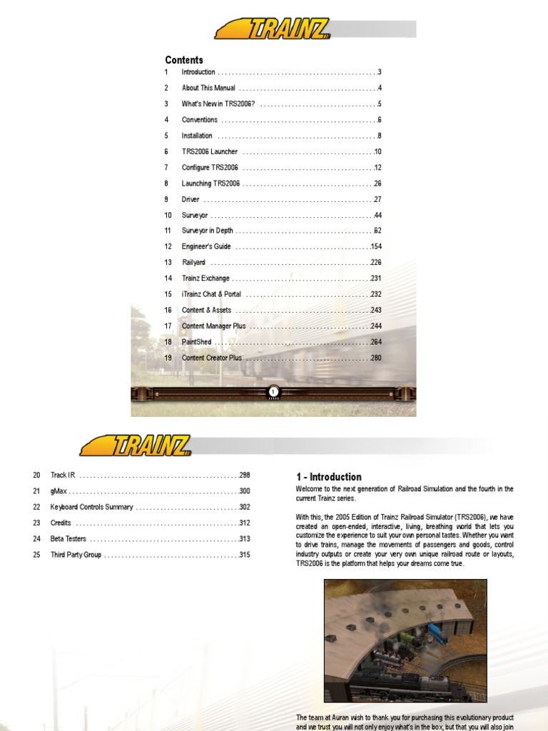 English Manual Trainz 2006 | PDF | Steam Locomotive | Boiler