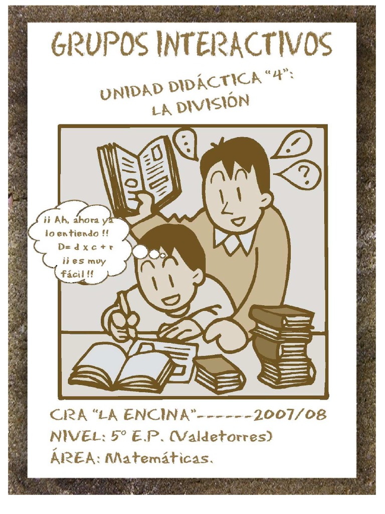 Grupos Interactivos en Matemáticas: División | PDF | División ...
