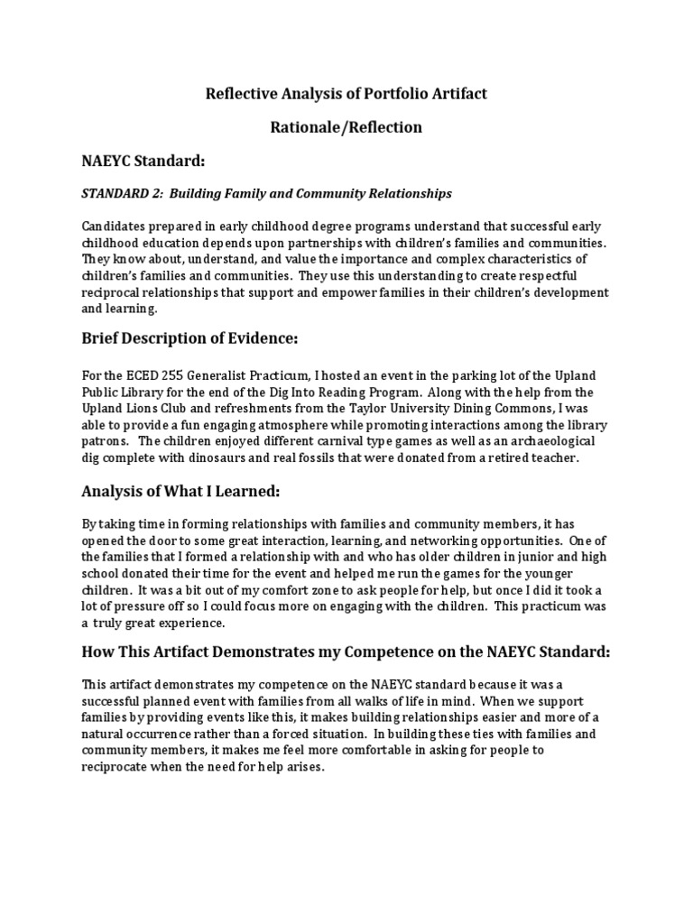 Standard 2 Rational and Reflection | PDF | Wellness | Science & Mathematics