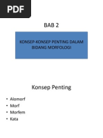 Konsep Alomorf Dan Morfofonem | PDF