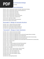 Eurocodes - Complete List and Index | PDF | Building Materials ...