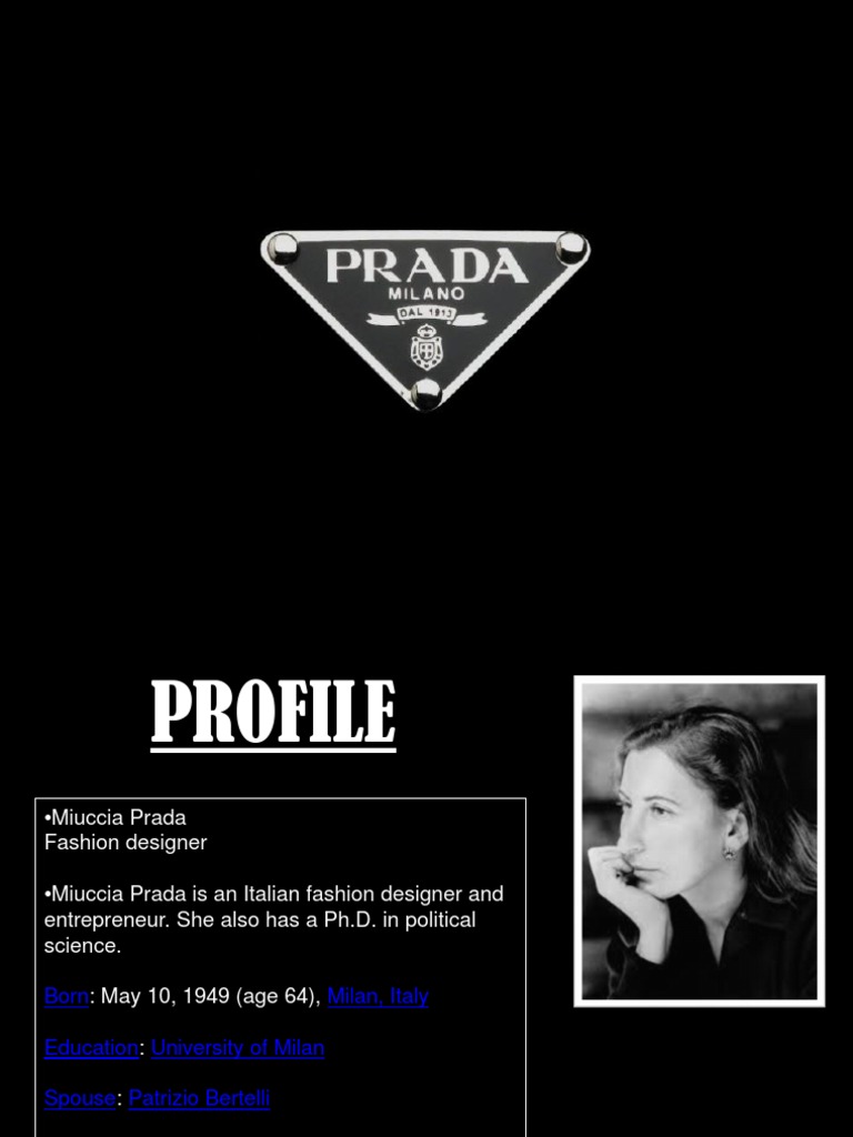 Prada International Brand | PDF | Fashion | Textile And Clothing