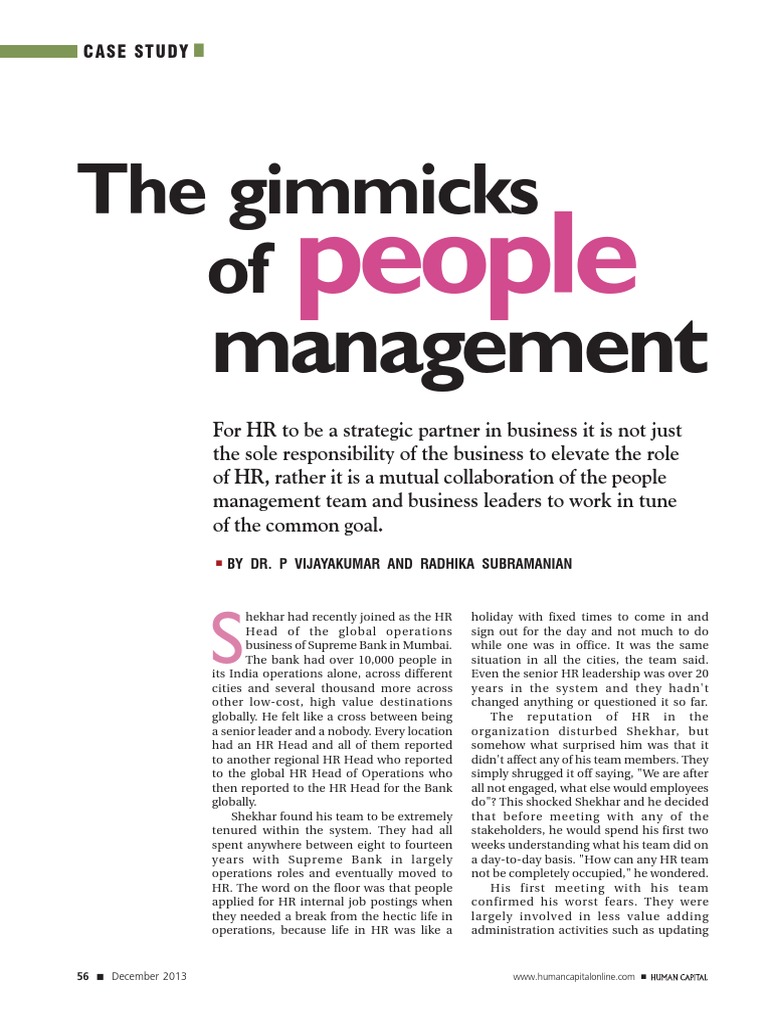 Online HR Magazines in India | PDF | Human Resource Management ...