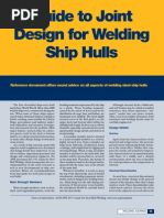 Scallops in Steel Structure Welding | PDF | Fatigue (Material) | Welding