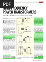Transformer Calculation Formula | PDF