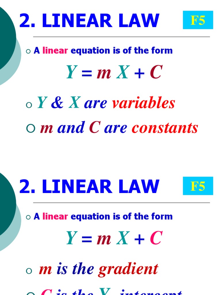 Linear Law: Key Concepts for Solving Problems | PDF | Logical Truth ...