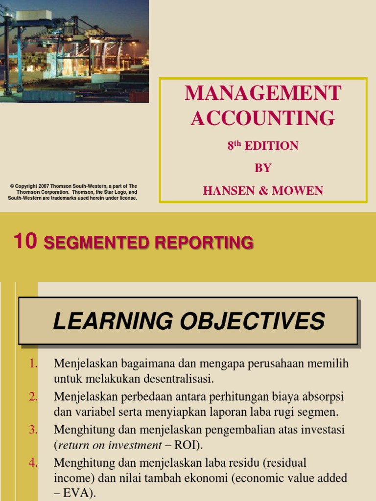 Manac10 Segmented Reporting | PDF