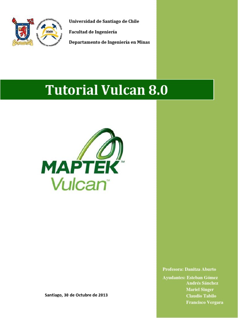Tutorial Vulcan 8.0 2-2013 | PDF | Archivo de computadora | Santiago