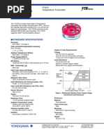 Yokogawa Model ISC40G Inductive Conductivity Sensor Data Sheet | PDF ...