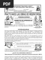 Sesion Las Obras de Misericordia Religion | PDF | Misericordia | Amor