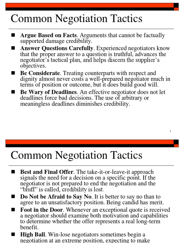 5 Option B | PDF | Negotiation | Behavioural Sciences