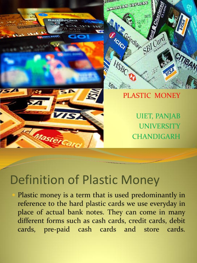 Disadvantages Of Plastic Money