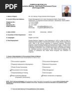 World Bank CV Template | PDF | Project Management