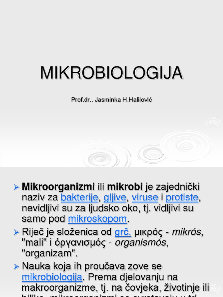 Mikrobiologija 2 11 2012 | PDF