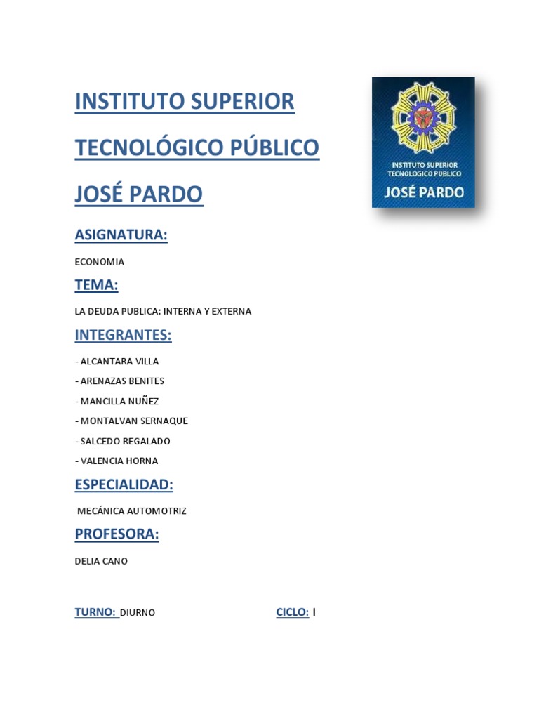 La Deuda Publica Interna y Externa | PDF | Deuda gubernamental | La ... La Deuda Publica Interna y Externa | PDF | Deuda gubernamental | La ...