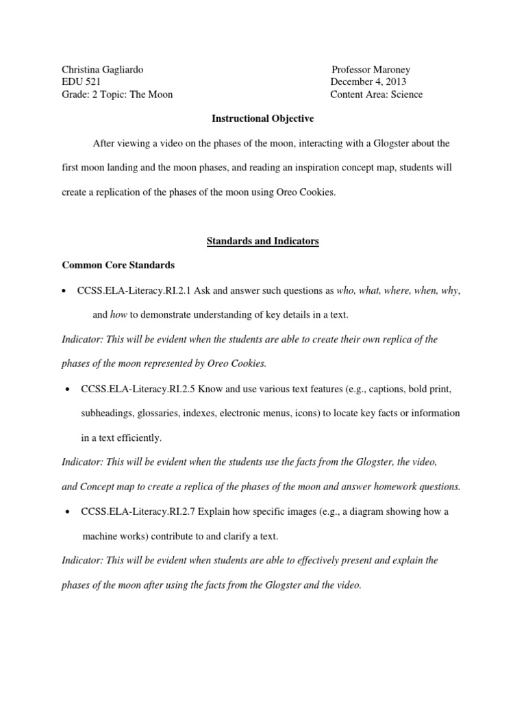 2 Grade Solar System Lesson Plan | PDF | Lesson Plan | Educational ...