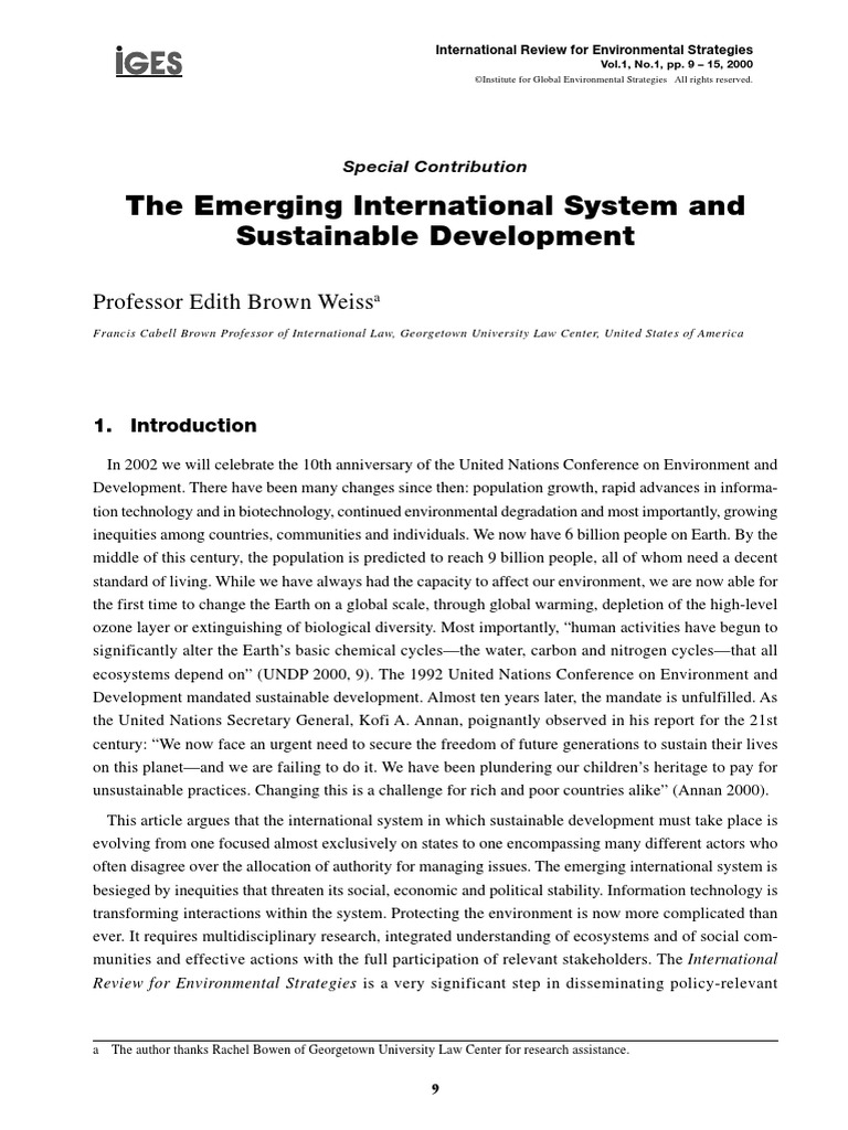 The Emerging Global System | PDF | Globalization | Asia