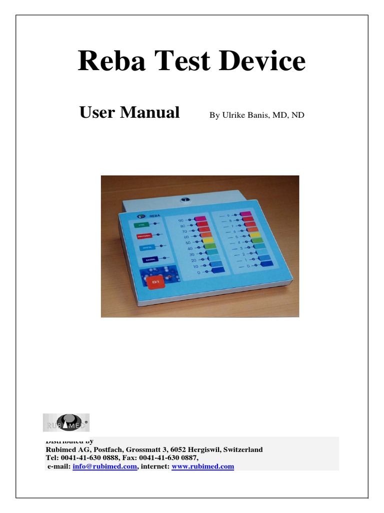 REBA Test Device | PDF | Causality | Power Supply