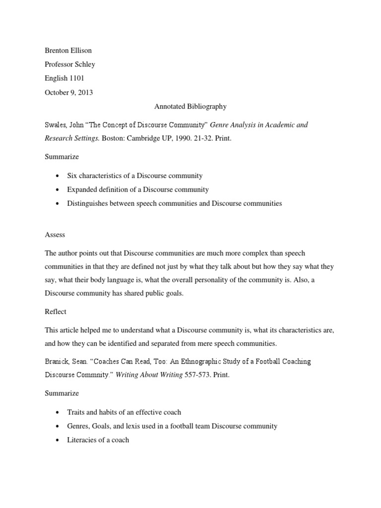 Understanding Discourse Communities | PDF | Ethnography | Discourse