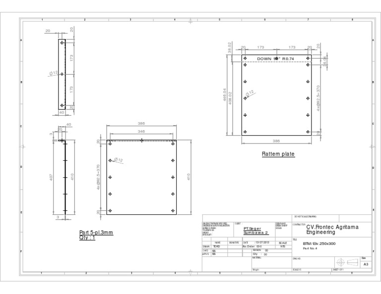 Engineering Drawing Specifications | PDF | Technology & Engineering