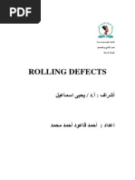 Steel Defect Guide | PDF | Galvanization | Rolling (Metalworking)