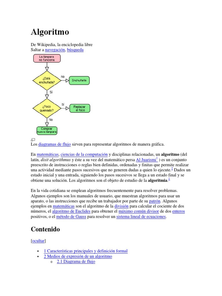 Algoritmo | Algoritmos | Lenguaje de programación
