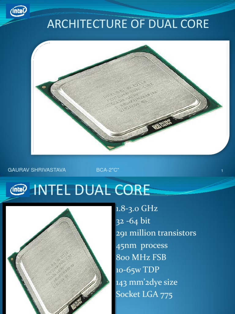 Dual_Core | Multi Core Processor | Cpu Cache
